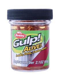 Gulp Alive Earthworms Brown | Fiske.se - Bra priser & fri frakt över 599:-