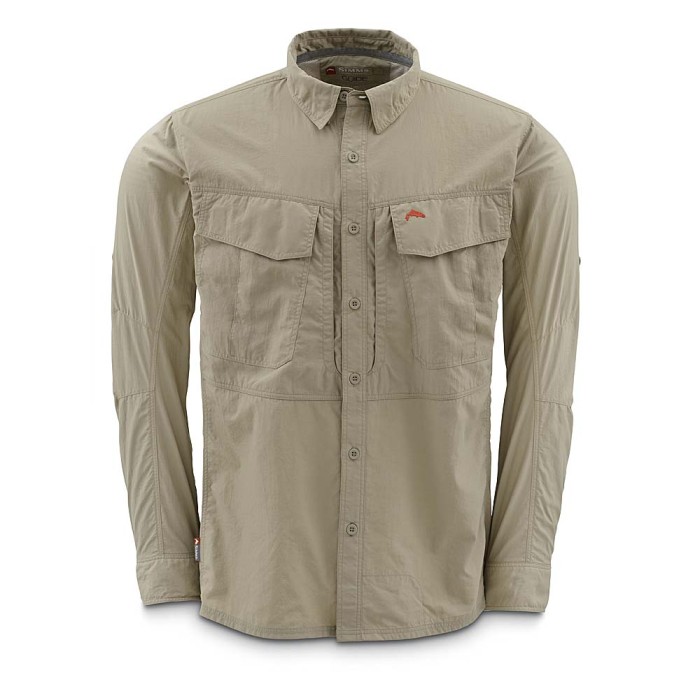 Simms Guide Shirt Oak - XXL | Fiske.se - Bra priser & fri frakt över 599:-