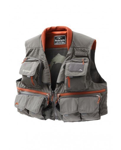 Simms Guide Vest Greystone | Fiske.se - Bra priser & fri frakt över 599:-